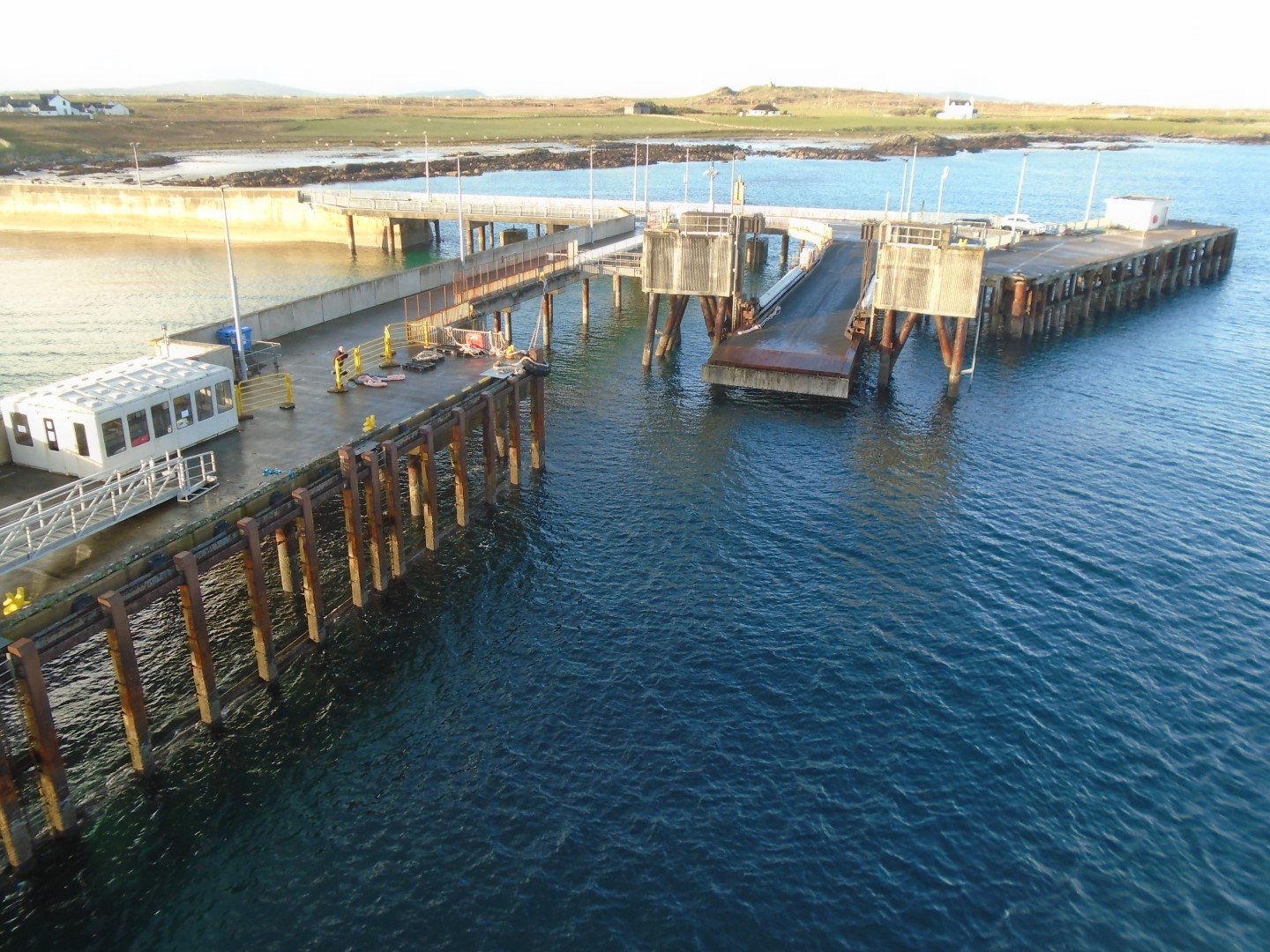 Tiree harbour | Harbours | Corporate CalMac